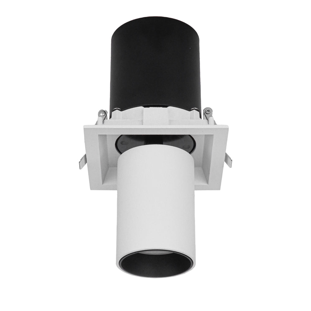 Telescopic Swivel Tilt Adjustable Retractable In-Out LED Rectangle Dow